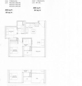 commonwealth-towers-floor-plan-2br – Property Fishing