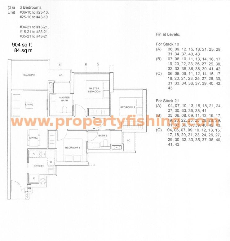 commonwealth-towers-floor-plan-3br – Property Fishing