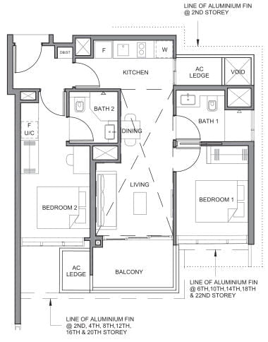 parc-clematis-floor-plan-2dk-1 - Property Fishing