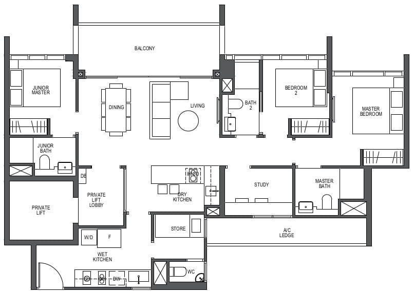 pullman-residences-floor-plan-c2 – Property Fishing